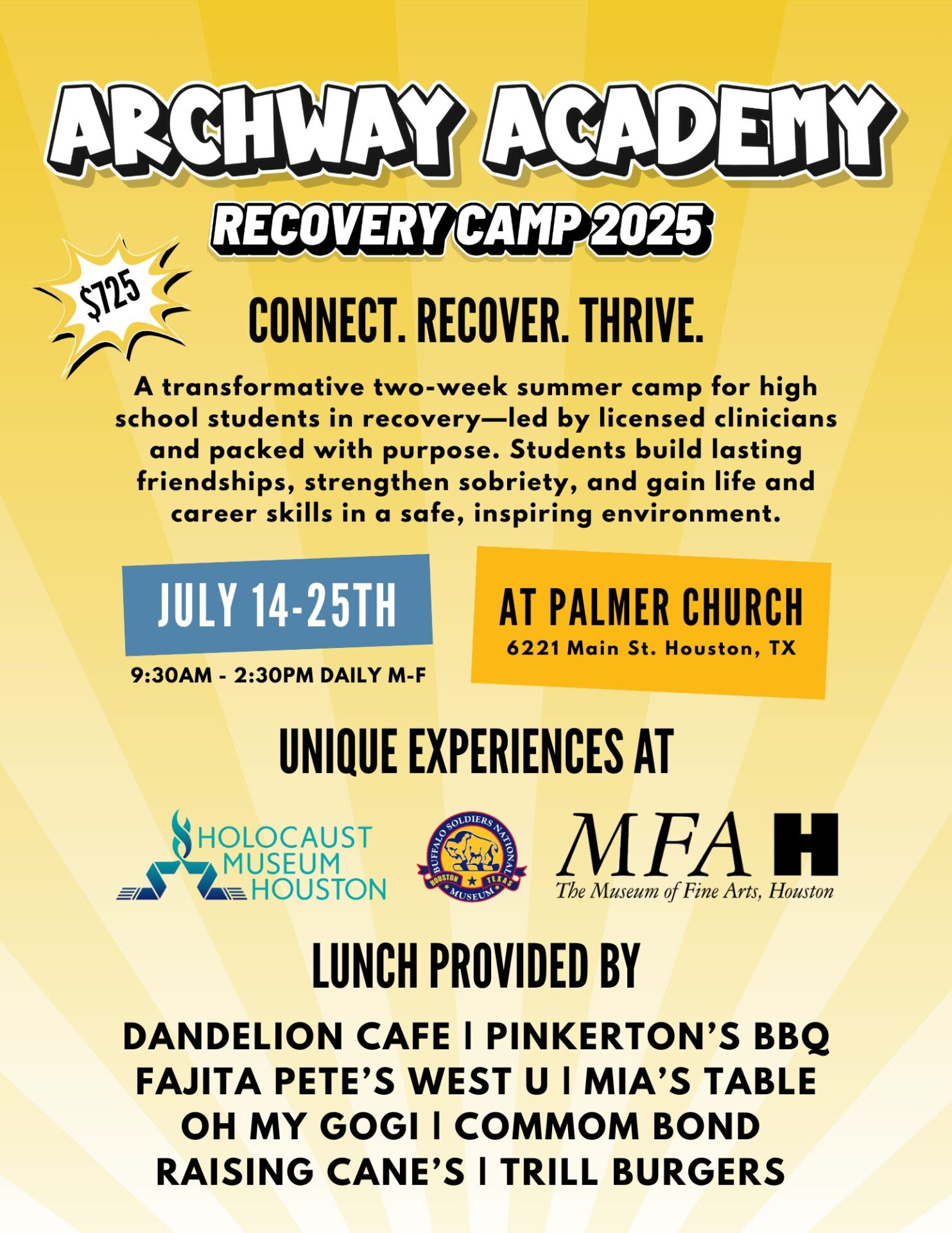Recovery Camp - Archway Academy